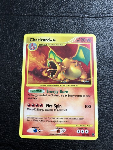 B6 Charizard LV.76 103/100 Stormfront Holo | eBay