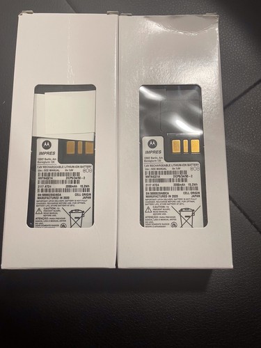 2 New OEM Motorola IMPRES 2 NNTN4321A Li ion 2050mAh Battery | eBay