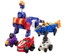 Dino Core Ultra D-Buster Tyranno Dinosaur Transform Robot Combiner 5 in ...