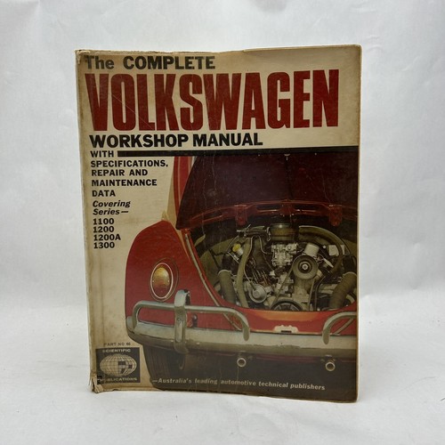 The Complete Volkswagen Workshop Manual 1st ed Softcover | eBay