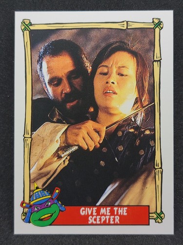 1992 Topps Teenage Mutant Ninja Turtles III Give Me the Scepter #59 ...