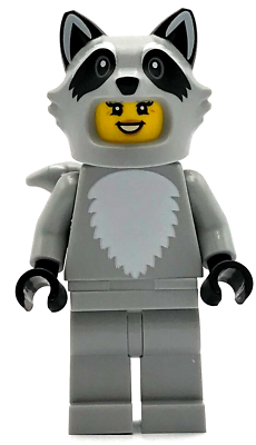 Lego New Raccoon Minifigure Costume Party Animal Series Figure | eBay