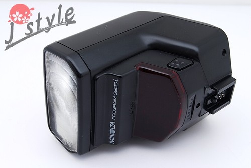 [TRÈS BON] Minolta Program 3200i Shoe Mount Flash Speedlight #V509 | eBay