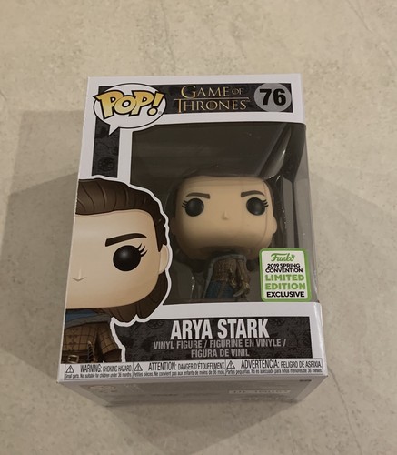Game Of Thrones - Arya Stark ECCC FUNKO Pop Vinyl Figure RARE! + Soft ...