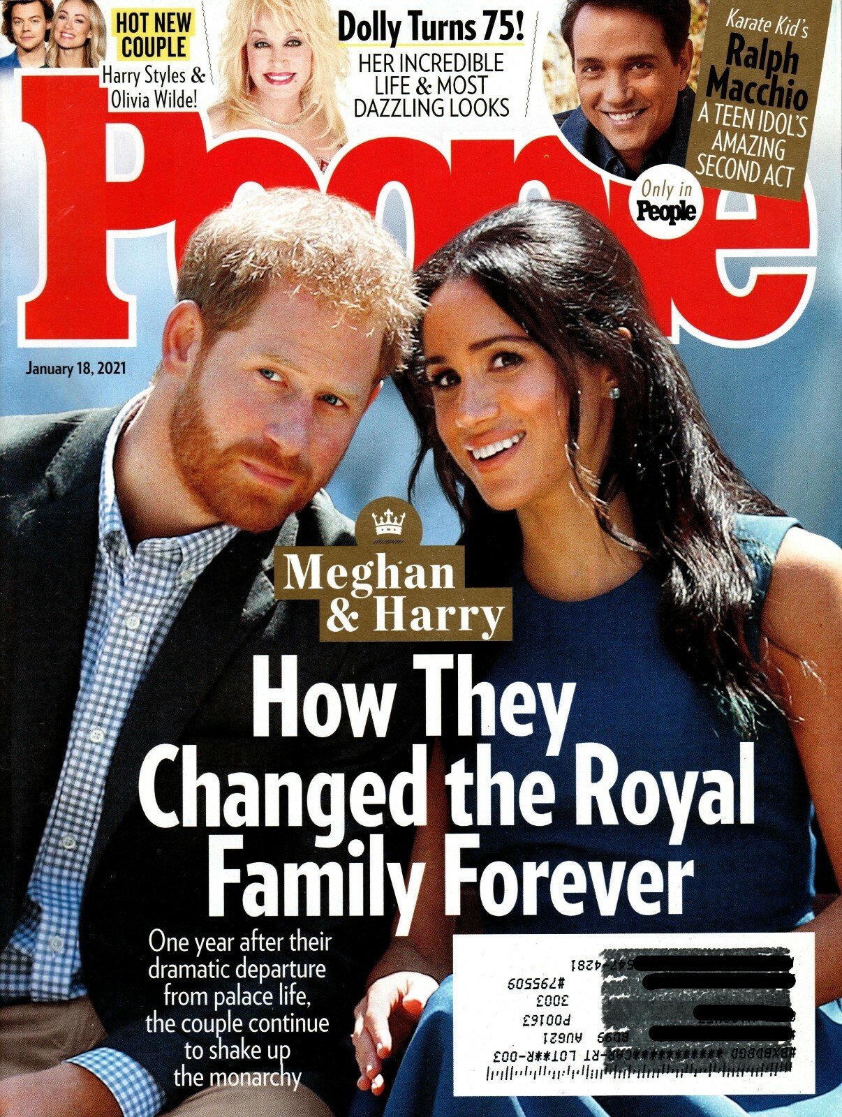 People Magazine - 18 Jan 2021 - Feat. "Meghan and Harry" | eBay