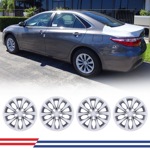 4Pcs/Set 16''Wheel Rim Cover Hubcaps For 2015 2016 2017 Toyota Camry ...