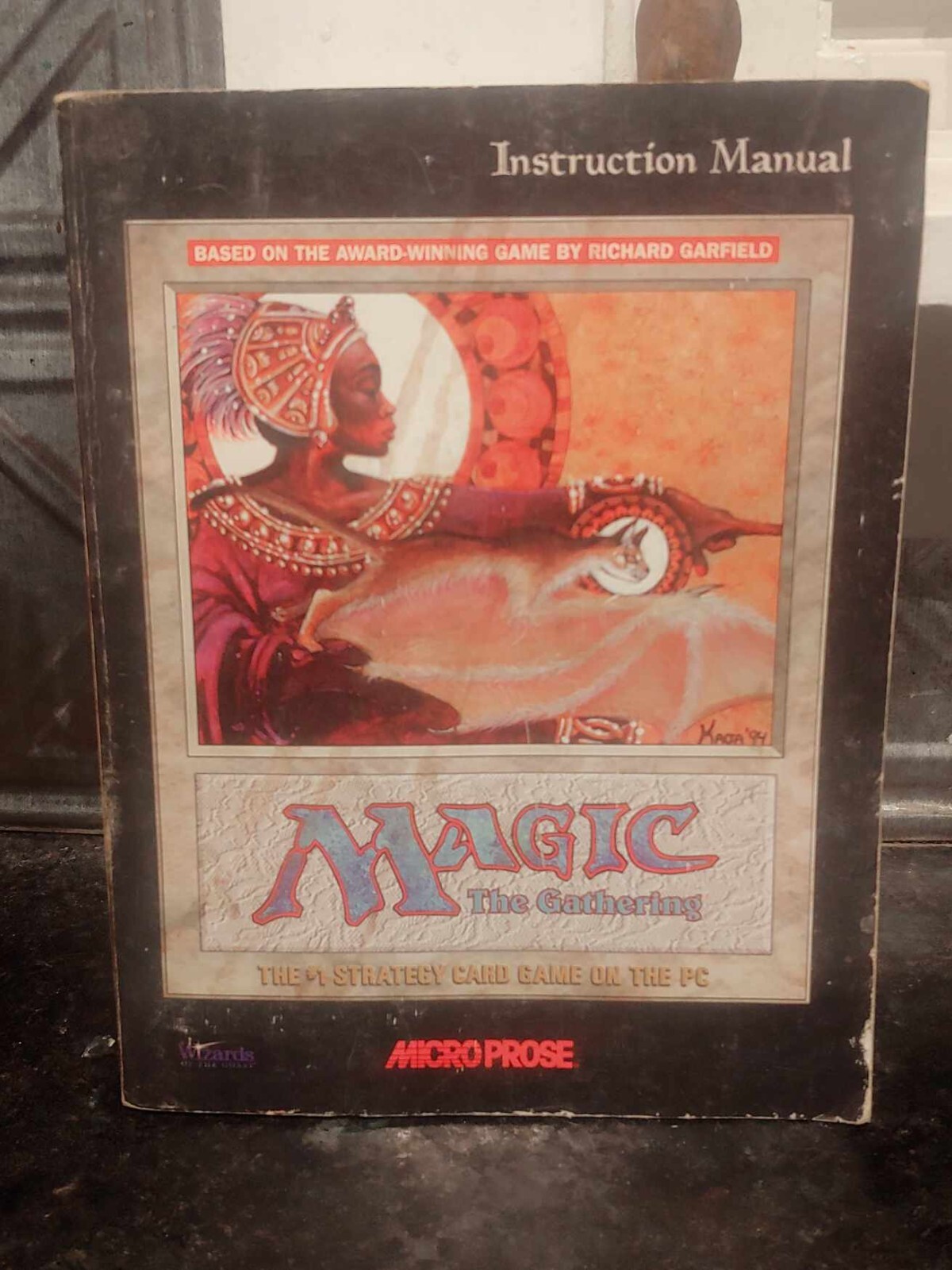Vintage 1997 Magic the Gathering MTG Instruction Manual PC Game Book ...