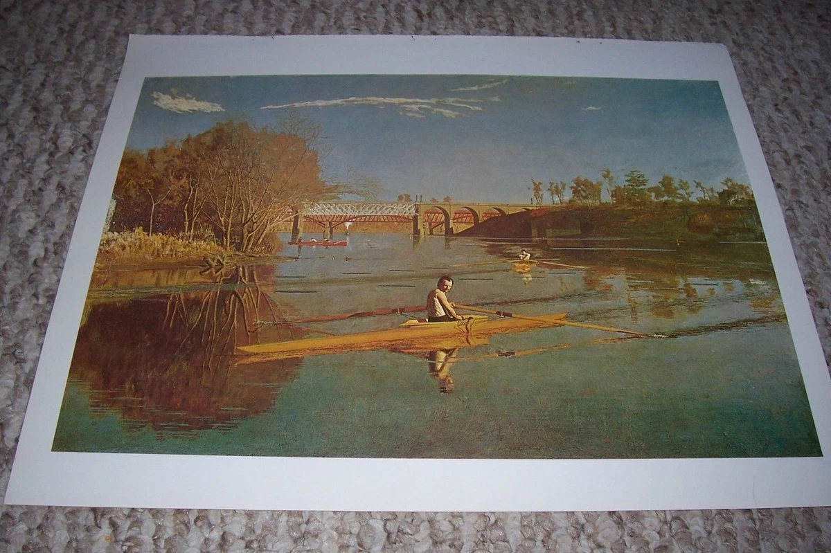 Thomas Eakins Max Schmitt In A Single Scull
