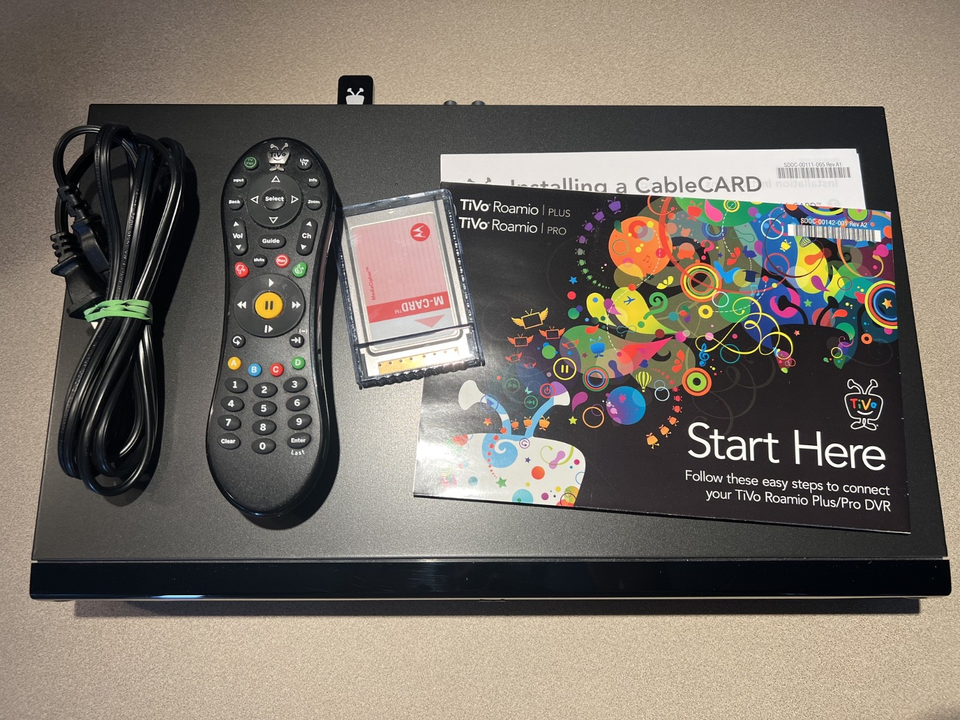 TiVo Roamio Plus 1TB HD CABLE TV DVR w/ LIFETIME Subscription ...