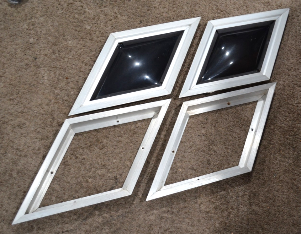 1965-1978 VINTAGE DODGE FORD CHEVROLET VAN REAR WINDOW BOOGIE VAN SEE ...