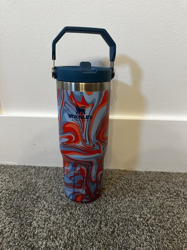 STANLEY THE ICEFLOW FLIP STRAW TUMBLER | 30 OZ - POOL SWIRL - New! | eBay