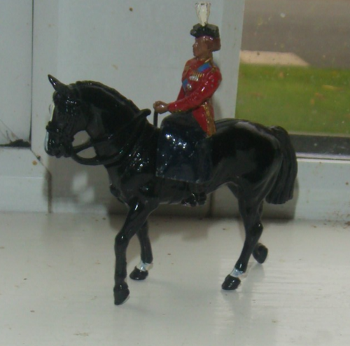 1950's BRITAINS DIECAST MODEL H.M. Queen Elizabeth 11 Trooping The ...
