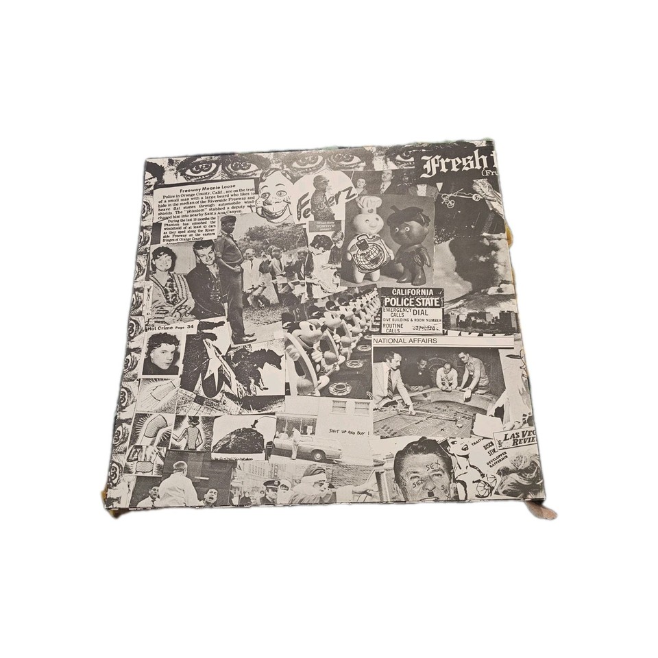 Dead Kennedys Fresh Fruit for Rotting Vegetables Rare Yellow Vinyl LP W ...