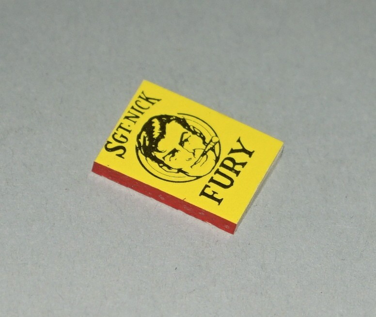 ORIGINAL 1966 MARVEL MINI BOOKS GUMBALL CHARM / PREMIUM SGT. NICK FURY ...