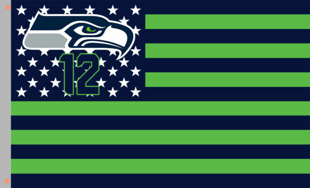 12th Man American Flag