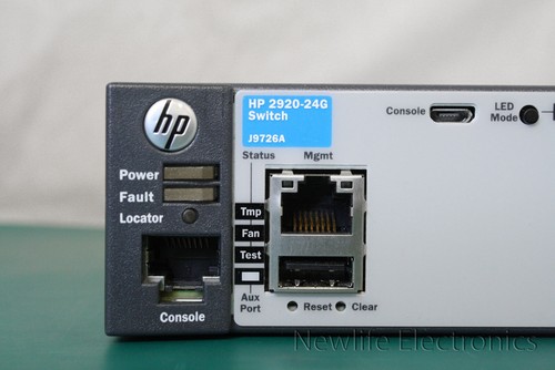 HP J9726-61001 ARUBA 2920-24G Switch J9726A | eBay