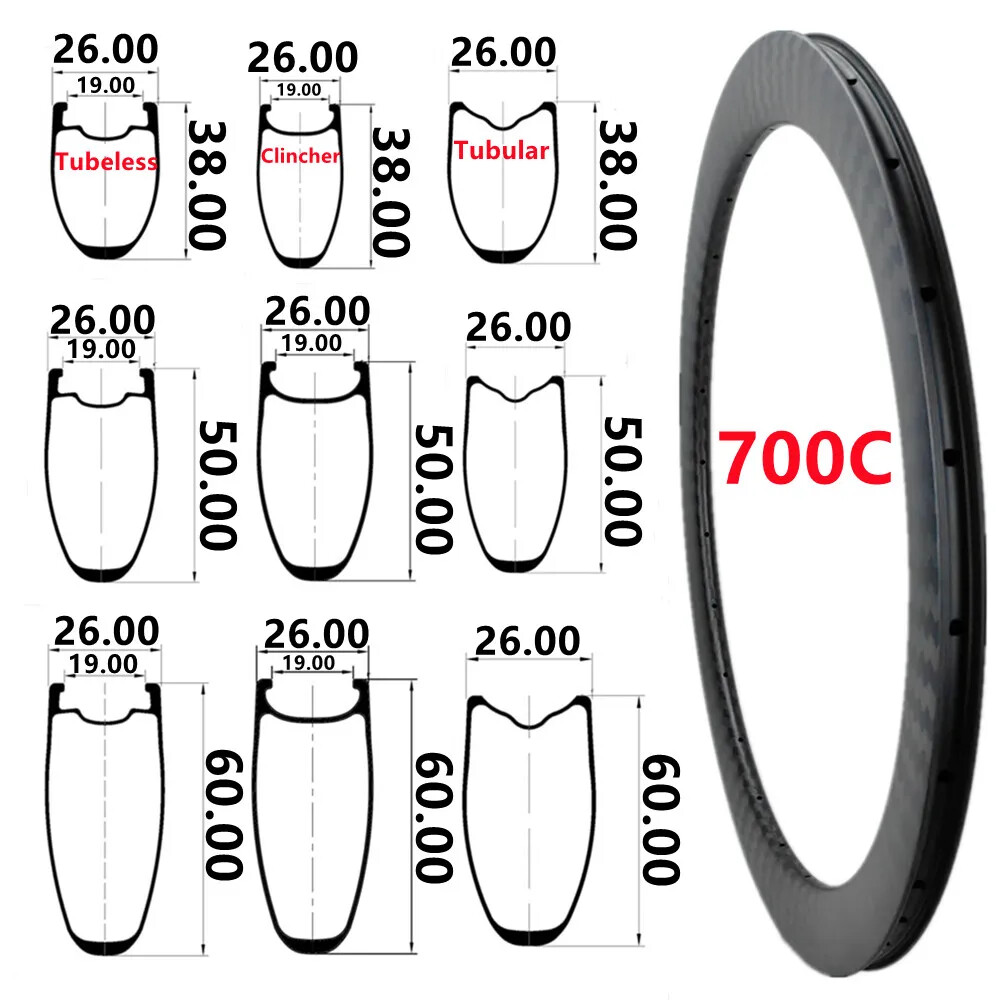 Rim Cross Section With Dimensions