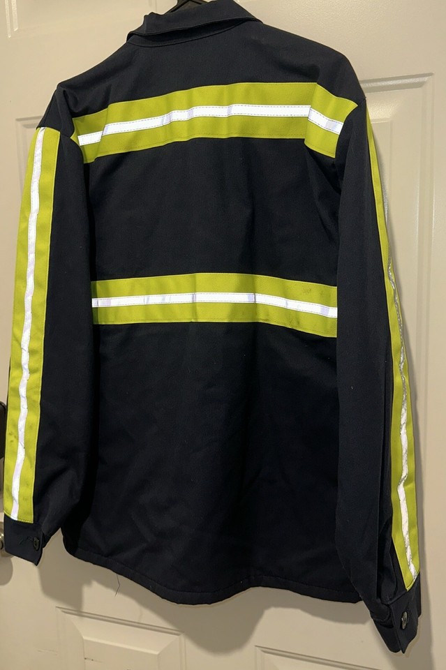 Red Kap Mens Work Jackets Medium Industrial Uniform #B02 | eBay