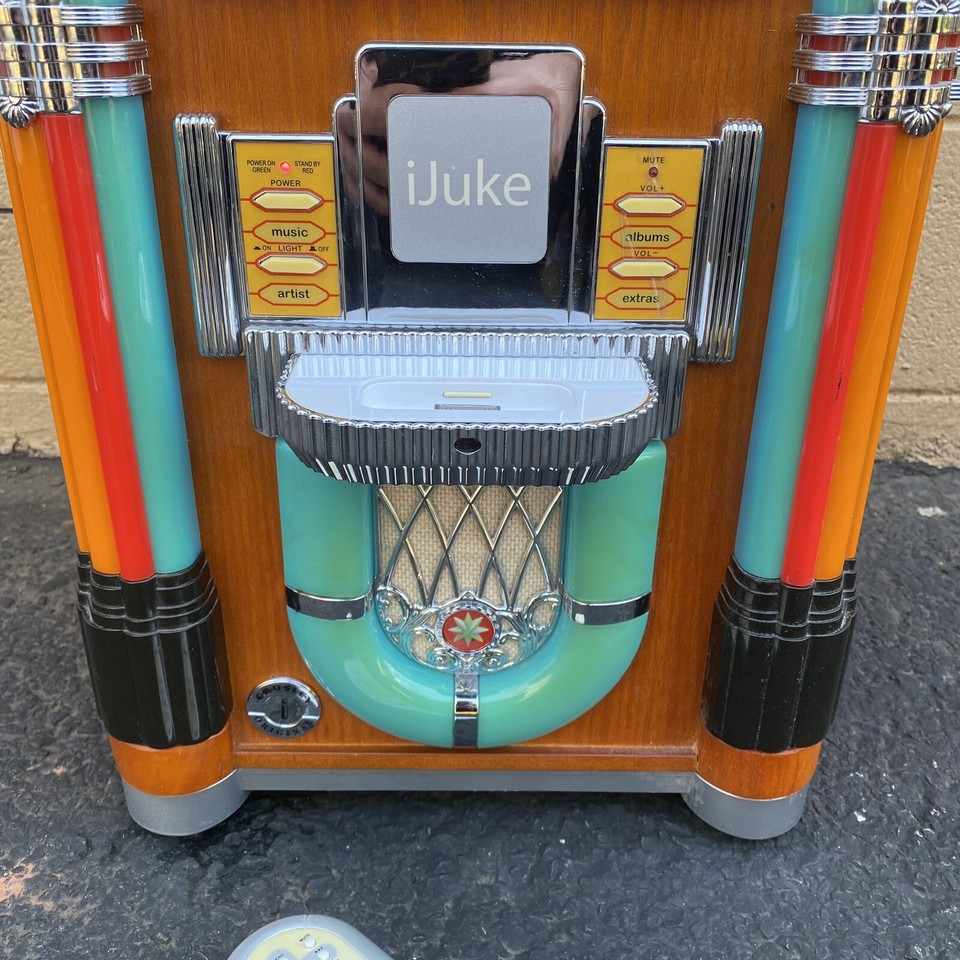 Crosley iJUKE Jukebox Apple iPod CR1701A With Remote | eBay
