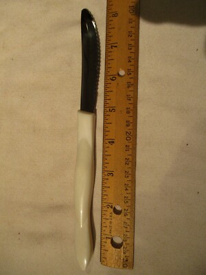 CUTCO STEAK KNIFE PEARL WHITH HANDLE 1759 KH MADE IN OLEAN, NY USA | eBay