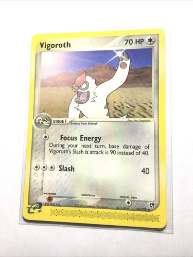 VIGOROTH - 52/100 - EX Sandstorm - Pokemon Card - NM | eBay