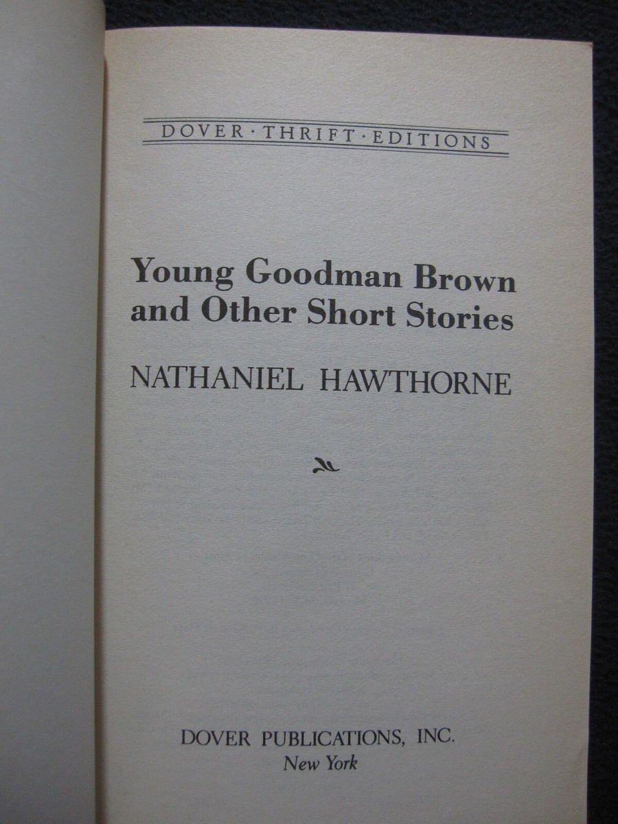 Young Goodman Brown Full Text