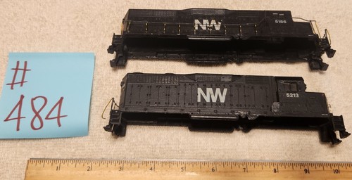 Athearn HO Train Engine Parts - Lot #484 – North Western Shells – Used ...
