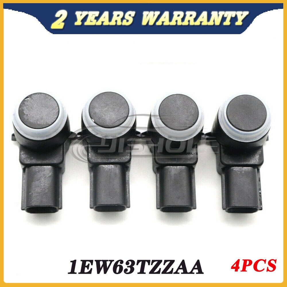 （4）1EW63LXTAA PDC Bumper Object Sensor Black Park Assist For Dodge Jeep ...