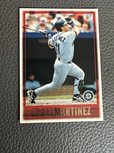 1997 Topps Seattle Mariners Baseball Card #95 Edgar Martinez | eBay
