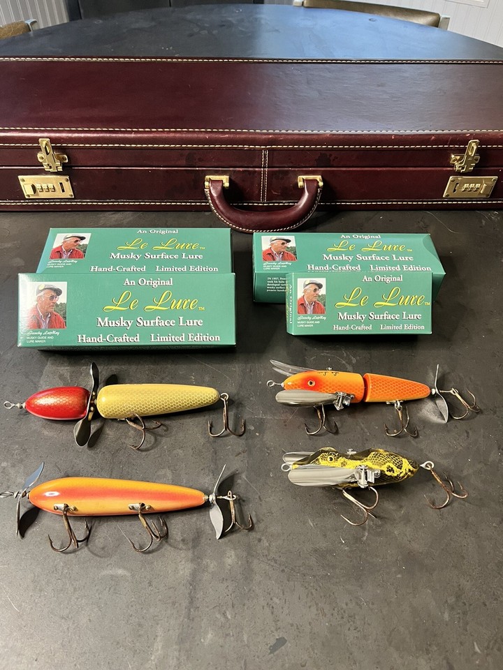 LeLure Legend Musky Collector's Custom & Numbered Rod; Reel; Case ...