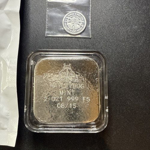 Hayleybug 2 oz The Cinder Throne Dragon Girl Silver Cast Bar OGP ...