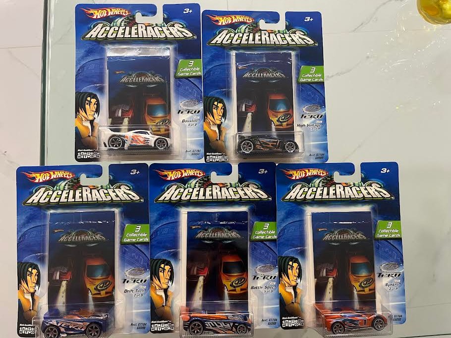 Hot Wheels Acceleracers Teku Car BUNDLE. -NICE CARDS- | eBay
