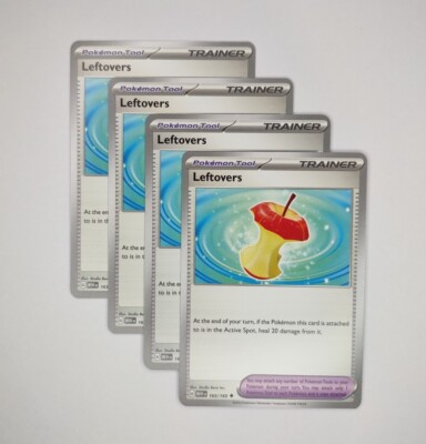 Leftovers 163/165 x4 - 4x Trainer Playset - Pokemon S&V 151 | eBay