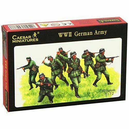 Caesar Miniatures H037 WWII German Army 1/72 Scale Plastic Model ...