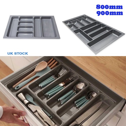 800MM 900MM Plastic Cutlery Trays Kitchen Drawers Blum Tandembox ...