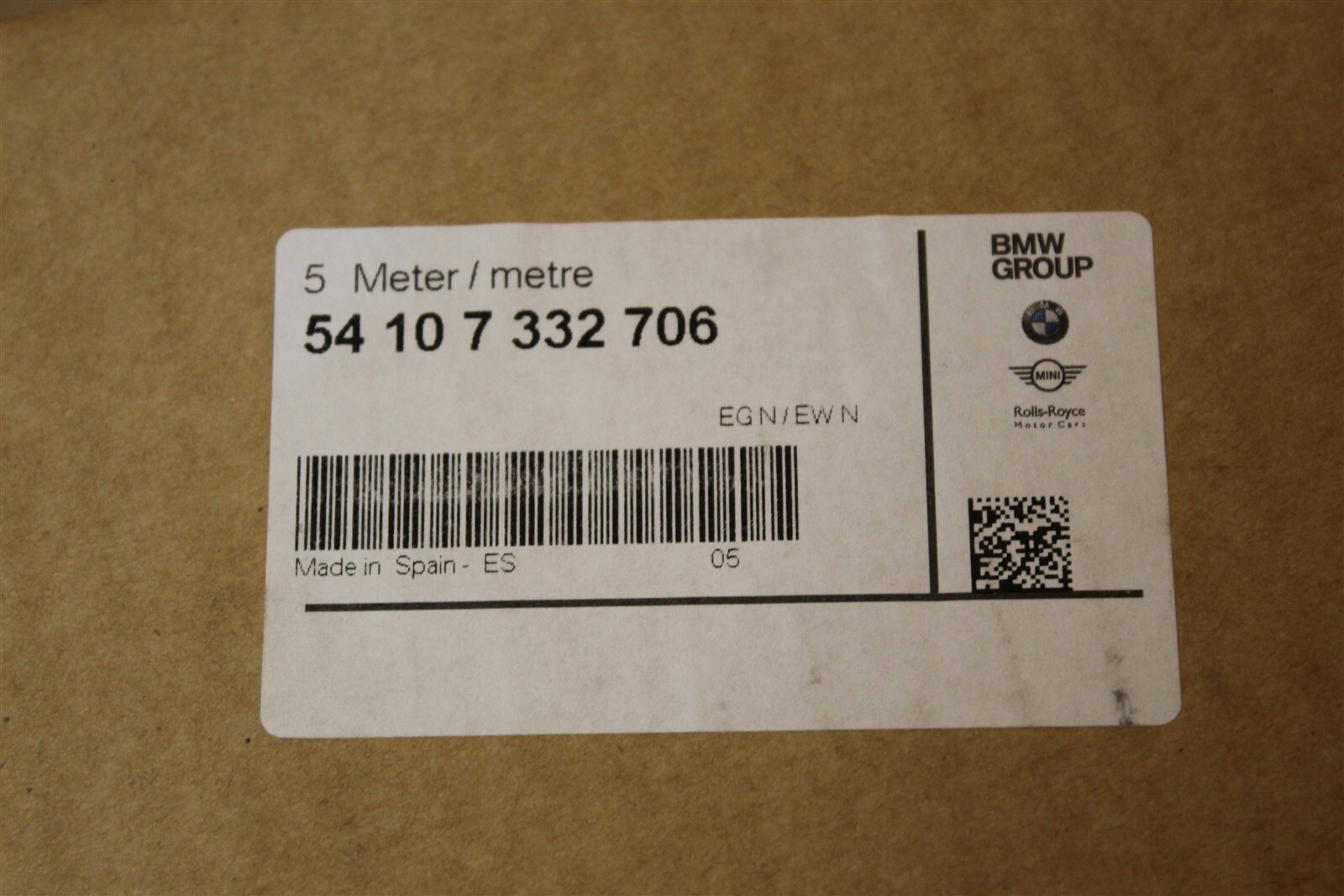 54107332706 Weather Strip New genuine BMW part | eBay