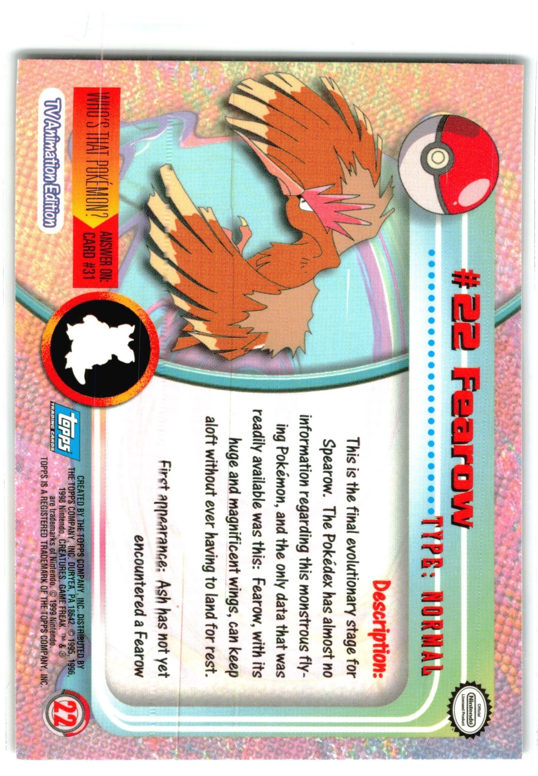 Pokemon Mega Fearow