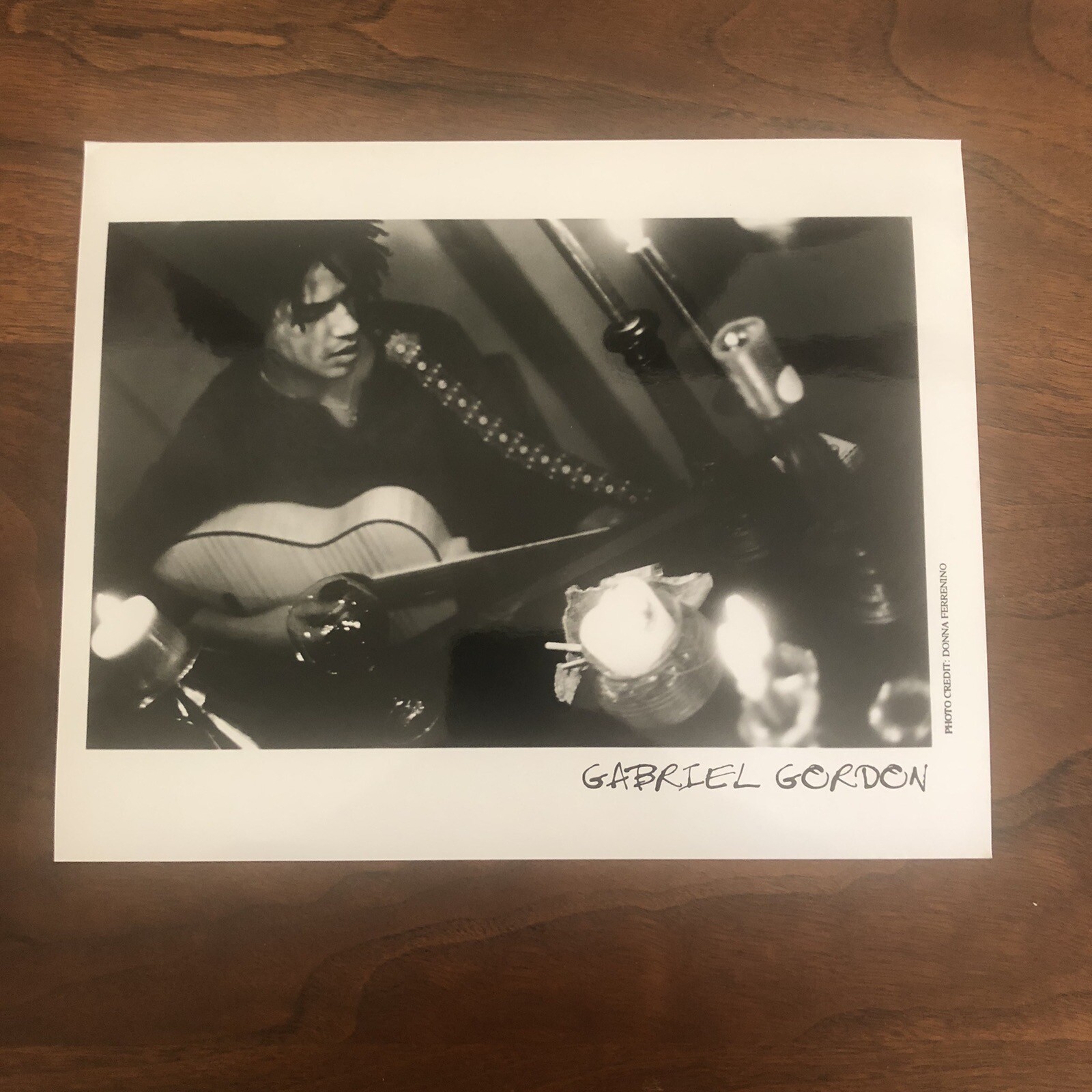 Singer & Musician Gabriel Gordon Very Rare Vintage 10x8 Press Photo | eBay