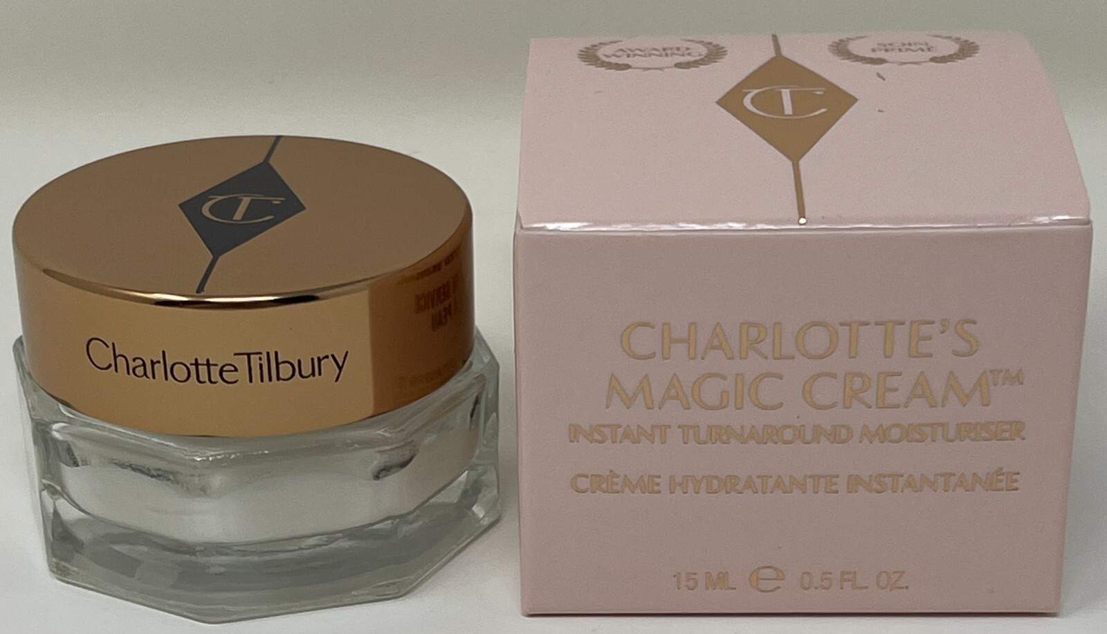 New! Charlotte Tilbury Magic Cream 0.5 fl oz. Instant Turnaround ...