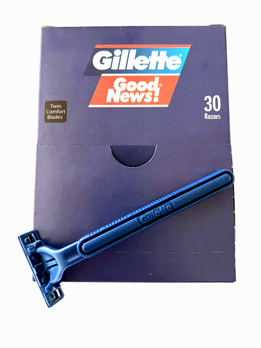 Gillette Good News Disposable Razors Twin Blade Box of 30 Pieces ...
