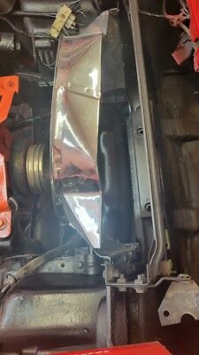 60-62 corvette Chrome Radiator fan shroud | eBay