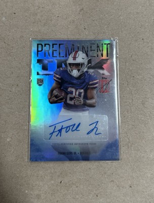2024 Topps Signature Class #PI-FG Frank Gore Jr. Preeminent Ink ...
