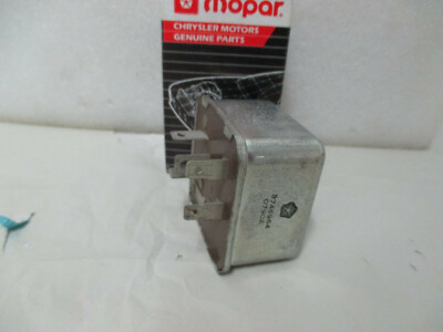 Mopar NOS 1976-77 Plymouth Volare Dodge Aspen Rear Window Heater Relay ...