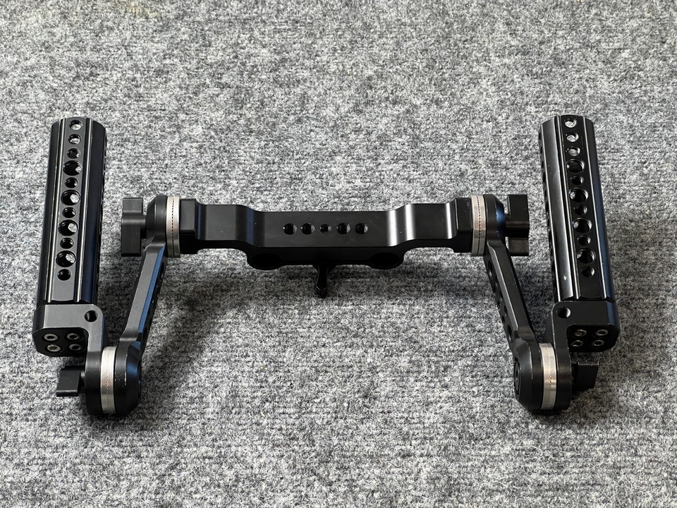 1Pair ARRI Rosette Handle Grip With 15mm Rod Clamp For Camera Shoulder ...