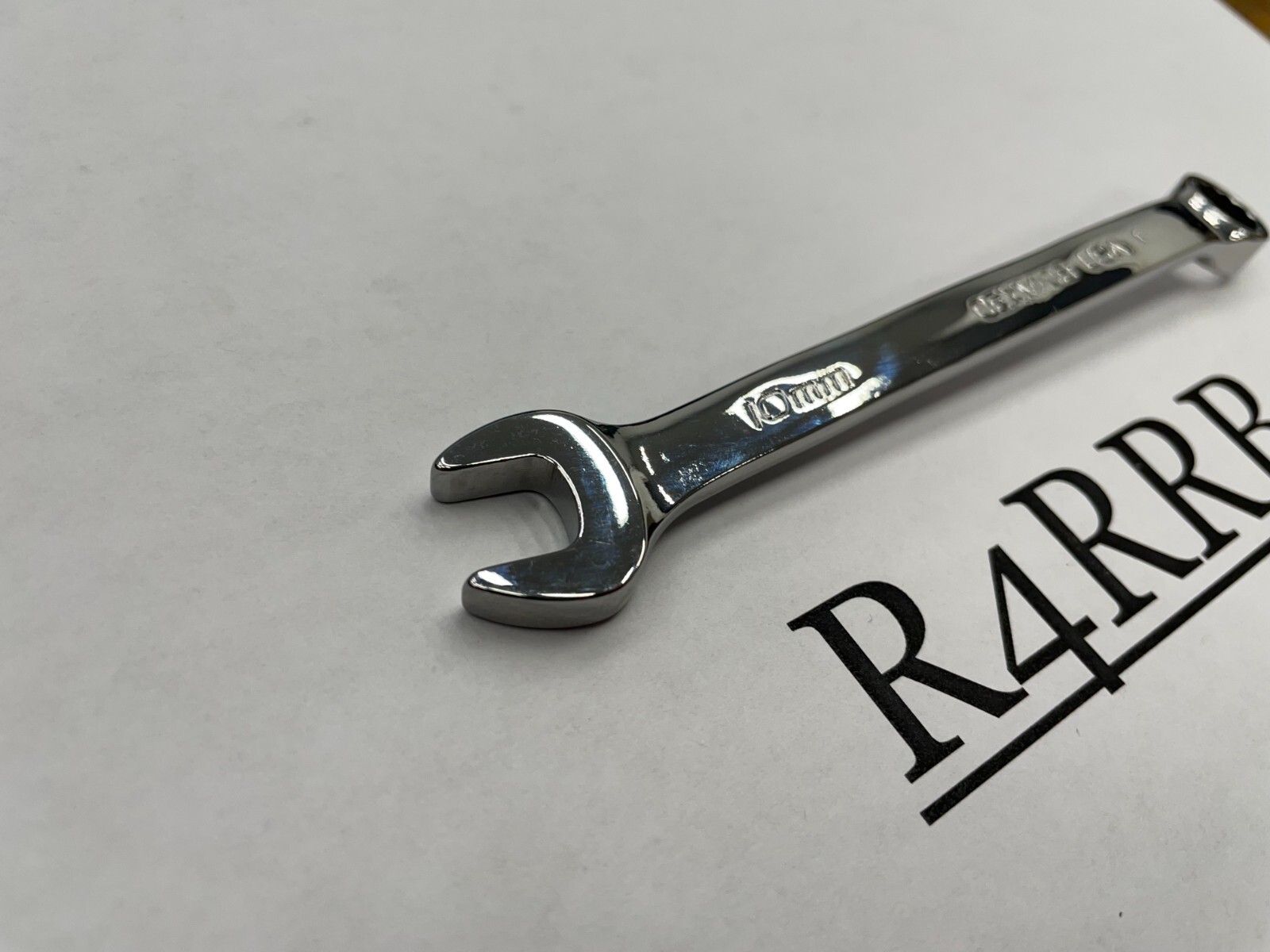 Snap-on Tools USA NEW 10mm Metric 12pt Short Length Chrome Combo Wrench ...