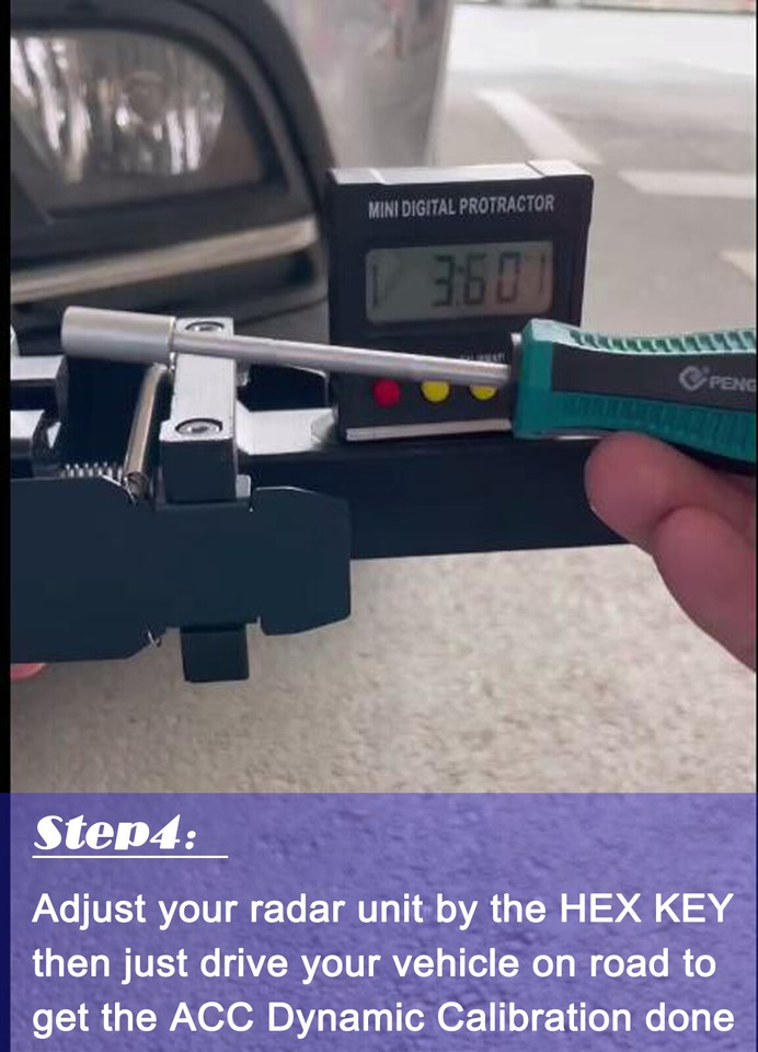 US STOCK ADAS Calibration Dynamic ACC Radar Sensor Angle Leveling Tool ...