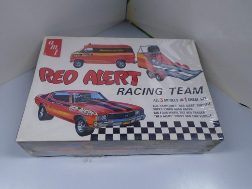 AMT Red Alert Racing Team 3 models in 1 Model kit NIB 1/25 scale Sealed ...