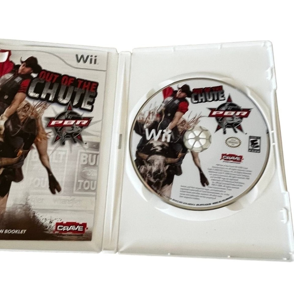 Nintendo Wii Out of the Chute PBR Game Rodeo Bull Riding Cowboy | eBay