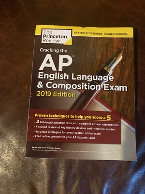 AP English Language and Composition Review Book 2019 EDITION | eBay
