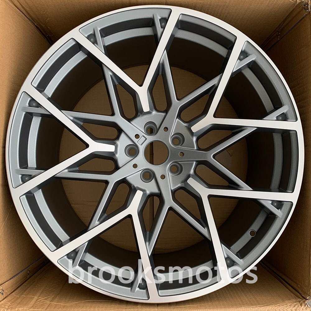 2011-2015 BMW 650i F06 F12 F13 20" Gray STYLE Wheels RIM FIT ...